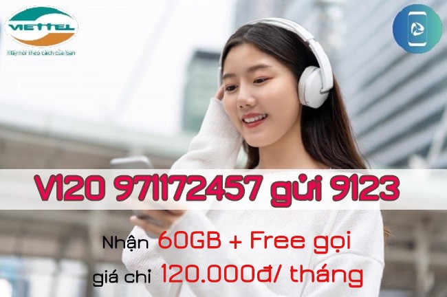 Cách đăng ký gói V120 Viettel 2020 nhận 60GB + Gọi miễn phí - RSS Mua Ban The Cao
