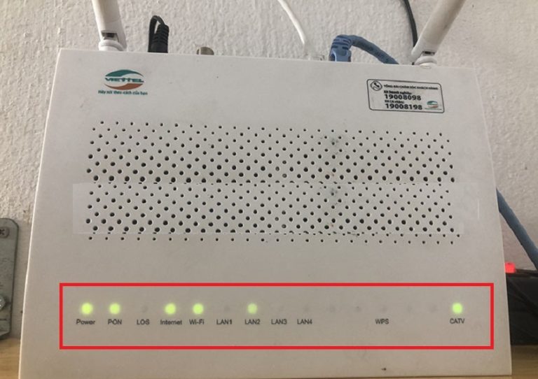 1s Nắm rõ các đèn tín hiệu trên modem Wifi Viettel, FPT, VNPT