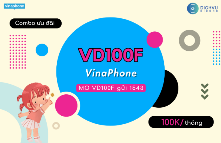Gói VD100F của VinaPhone miễn phí Facebook Messenger 2024