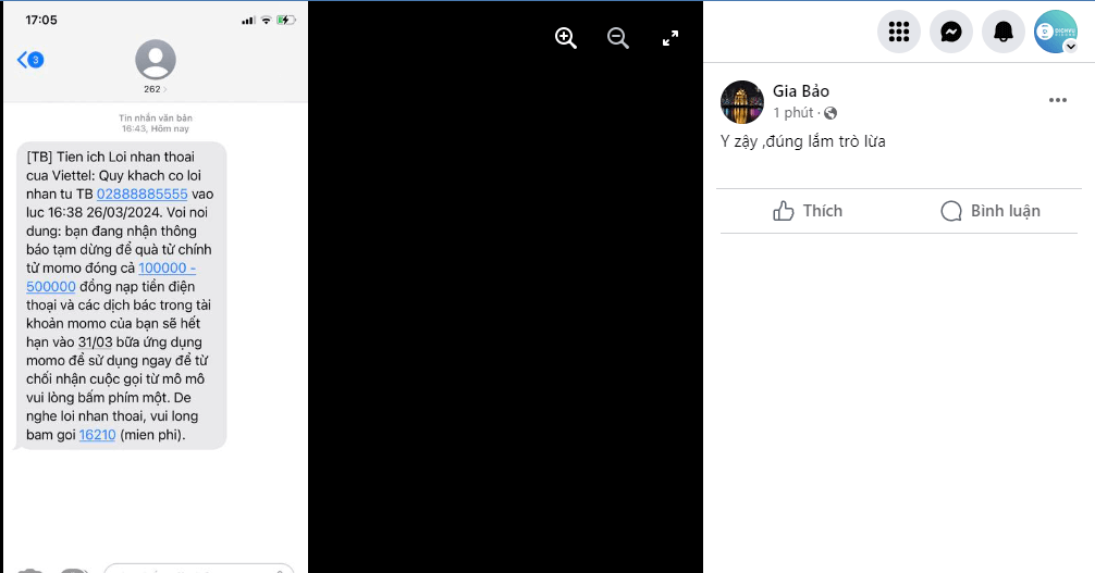 Số điện thoại 02888885555 mạo danh Momo lừa đảo cần lưu ý